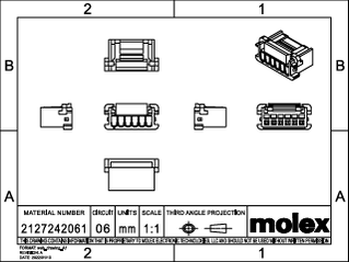 Connector Housings Part - 2127242061 | Molex