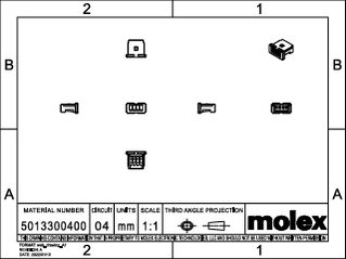 Connector Housings Part - 5013300400 | Molex