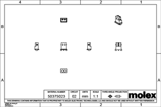 Connector Housings Part - 50375023 | Molex