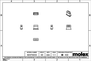 Connector Housings Part - 50375033 | Molex