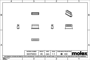Connector Housings Part - 50375053 | Molex