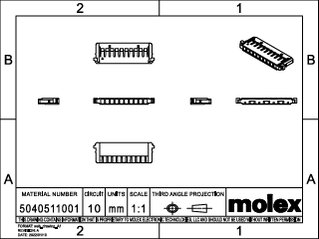 Connector Housings Part - 5040511001 | Molex