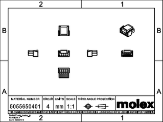 Connector Housings Part - 5055650401 | Molex