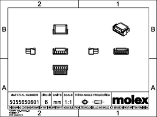 Connector Housings Part - 5055650601 | Molex