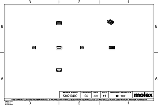 Connector Housings Part - 510210400 | Molex