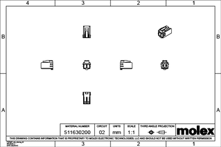 Connector Housings Part - 511630200 | Molex