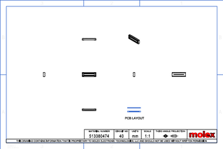 Board-to-Board Connectors Part - 513380474 | Molex