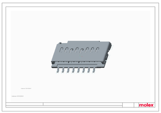 Memory / SIM Card Connectors Part - 1051620001 | Molex
