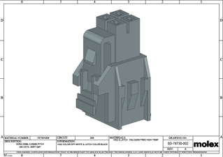 Connector Housings Part - 1053081204 | Molex