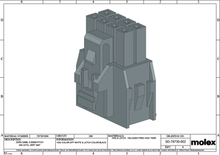 Connector Housings Part - 1053082208 | Molex