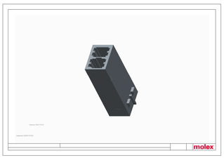 Connector Housings Part - 1054110102 | Molex