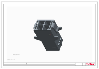 Connector Housings Part - 1054111104 | Molex