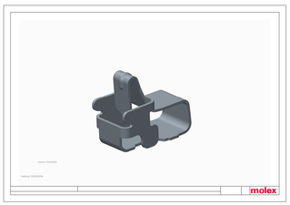 Connector Accessories Part - 1054390005 | Molex