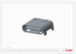 I/O Connectors Part - 1054500101 | Molex