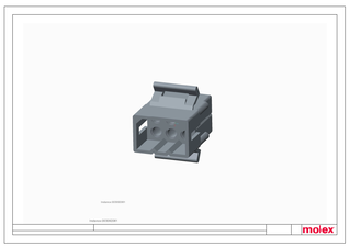 Connector Housings Part - 03092061 | Molex