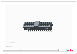 PCB Headers and Receptacles Part - 1511174574 | Molex