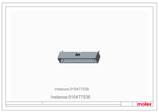 PCB Headers and Receptacles Part - 15477536 | Molex