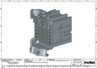 Connector Housings Part - 1600280012 | Molex