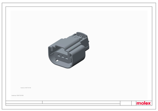 Connector Housings Part - 1600733105 | Molex