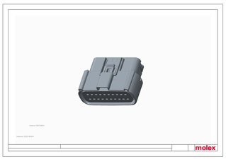 Connector Housings Part - 1600740004 | Molex