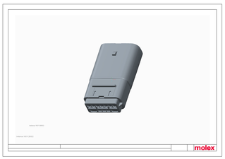 Connector Housings Part - 1601126002 | Molex