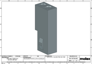 Connector Housings Part - 03061023 | Molex