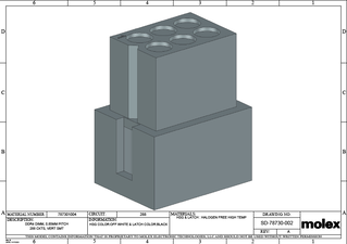 Connector Housings Part - 03067061 | Molex