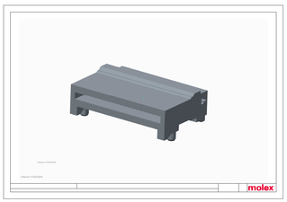 High-Speed I/O Connectors Part - 1704320003 | Molex