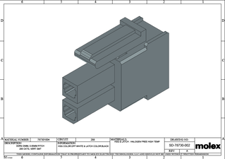 Connector Housings Part - 1716920102 | Molex