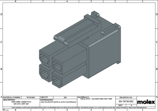 Connector Housings Part - 1716920104 | Molex