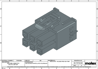 Connector Housings Part - 1716920206 | Molex