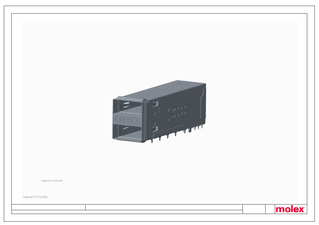 High-Speed I/O Connectors Part - 1717221002 | Molex