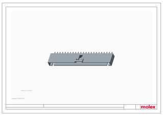 PCB Headers and Receptacles Part - 1719710123 | Molex