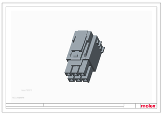 Connector Housings Part - 1722583106 | Molex