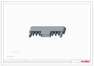 PCB Headers and Receptacles Part - 1724580624 | Molex
