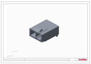 PCB Headers and Receptacles Part - 1726480102 | Molex