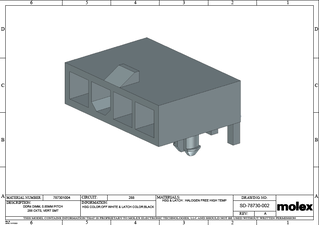 PCB Headers and Receptacles Part - 1726486304 | Molex