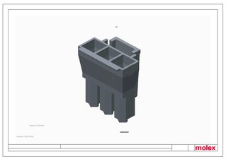 Connector Housings Part - 1726722003 | Molex