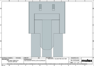 Connector Housings Part - 1727081006 | Molex