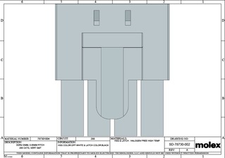 Connector Housings Part - 1727081008 | Molex