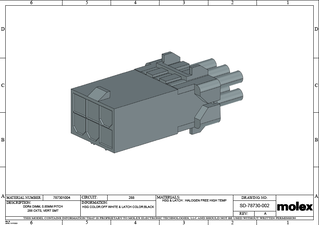 Connector Housings Part - 1727620006 | Molex