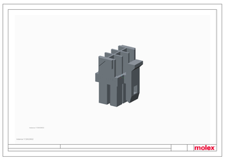 Connector Housings Part - 1729520602 | Molex