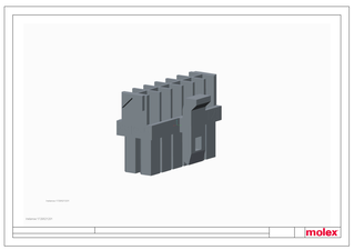 Connector Housings Part - 1729521201 | Molex