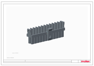 Connector Housings Part - 1729522401 | Molex
