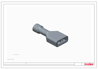 Quick Disconnects Part - 190030001 | Molex