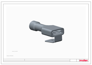 Quick Disconnects Part - 190130030 | Molex