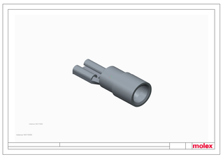 Quick Disconnects Part - 190170050 | Molex