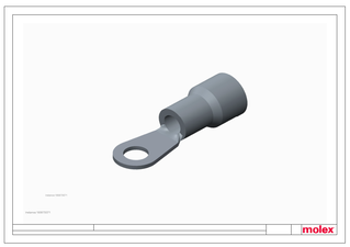 Ring and Spade Terminals Part - 190670071 | Molex
