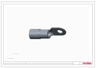 Ring and Spade Terminals Part - 190670101 | Molex