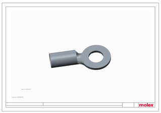 Ring and Spade Terminals Part - 190690030 | Molex